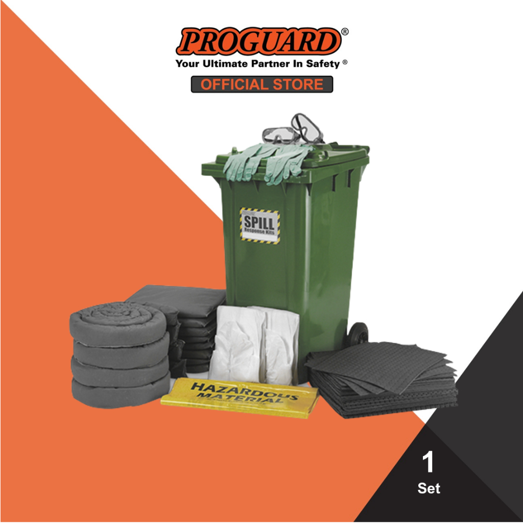 Proguard 240 Litre Dispenser Spill Kit Cart - Universal | Shopee Malaysia