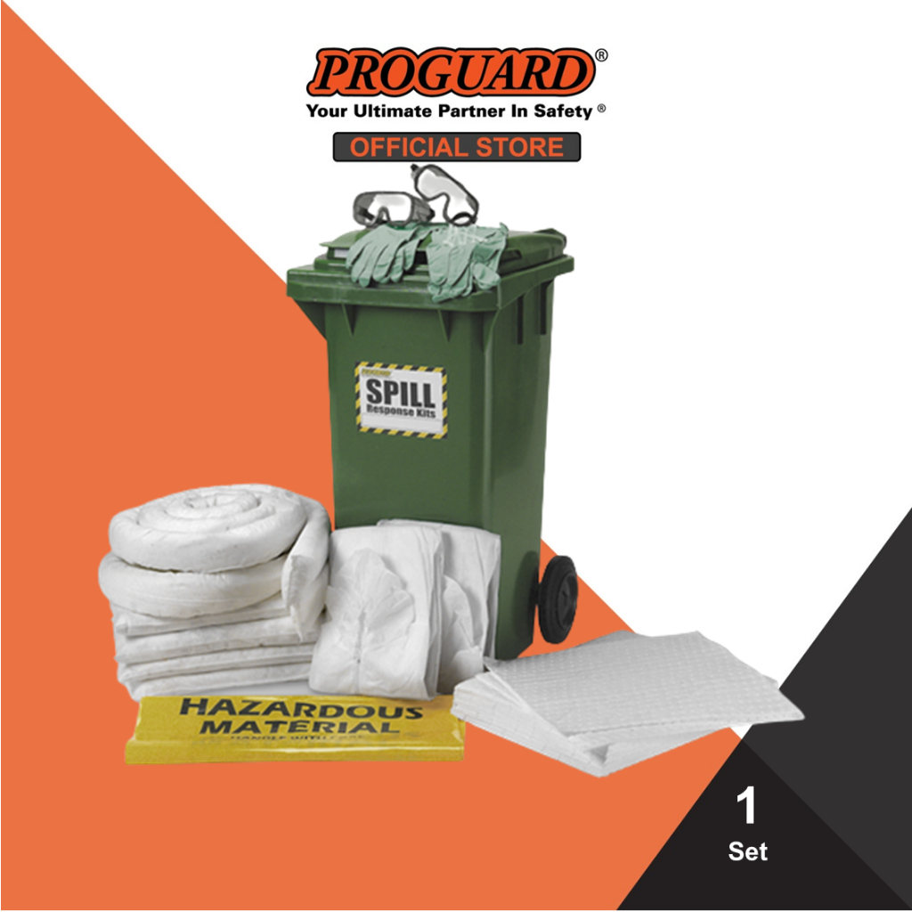 Proguard 120 Litre Dispenser Spill Kit Cart - Oil Only | Shopee Malaysia