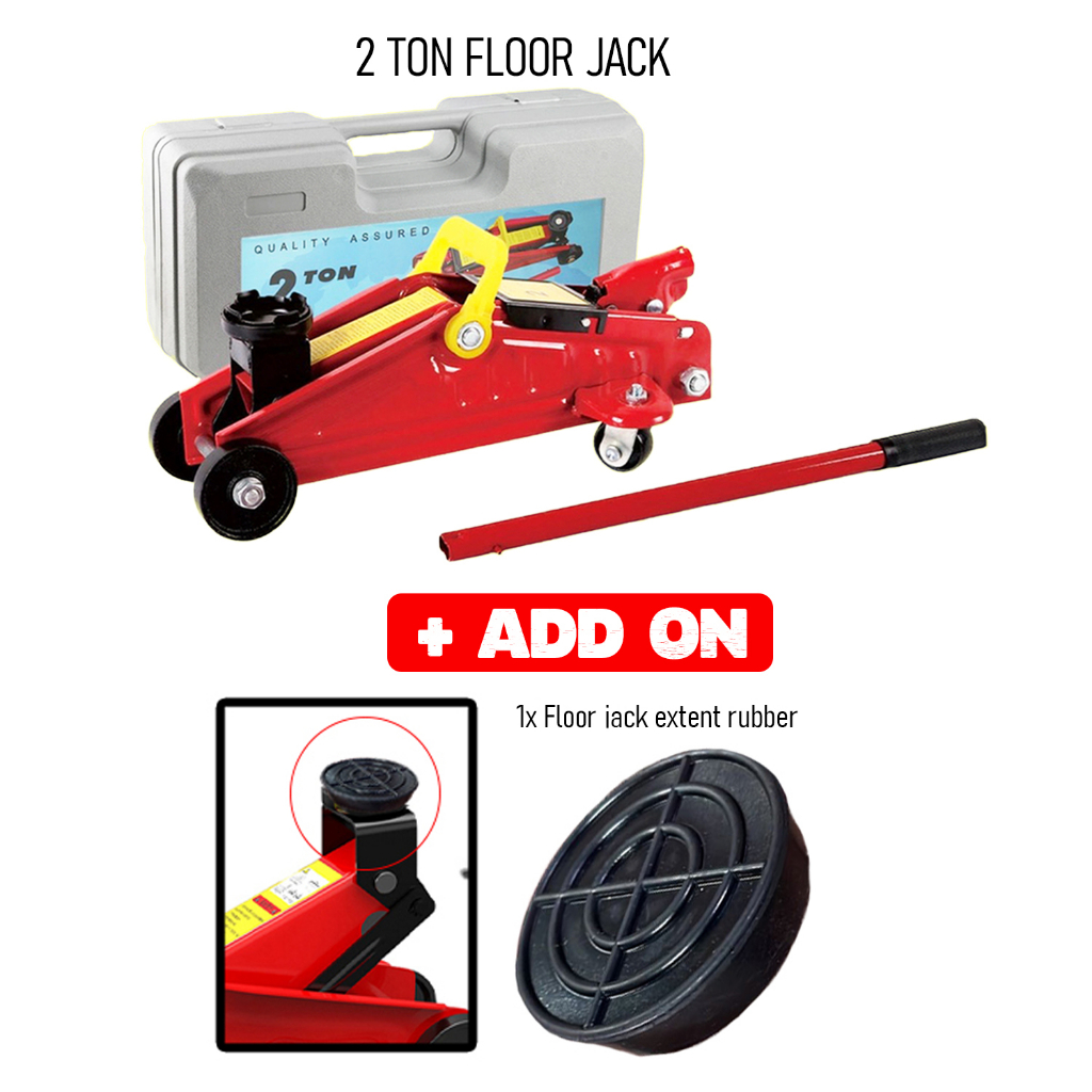 2 Ton Portable Hydraulic Jack Hard Case Floor Jack Car Jack Heavy Duty ...