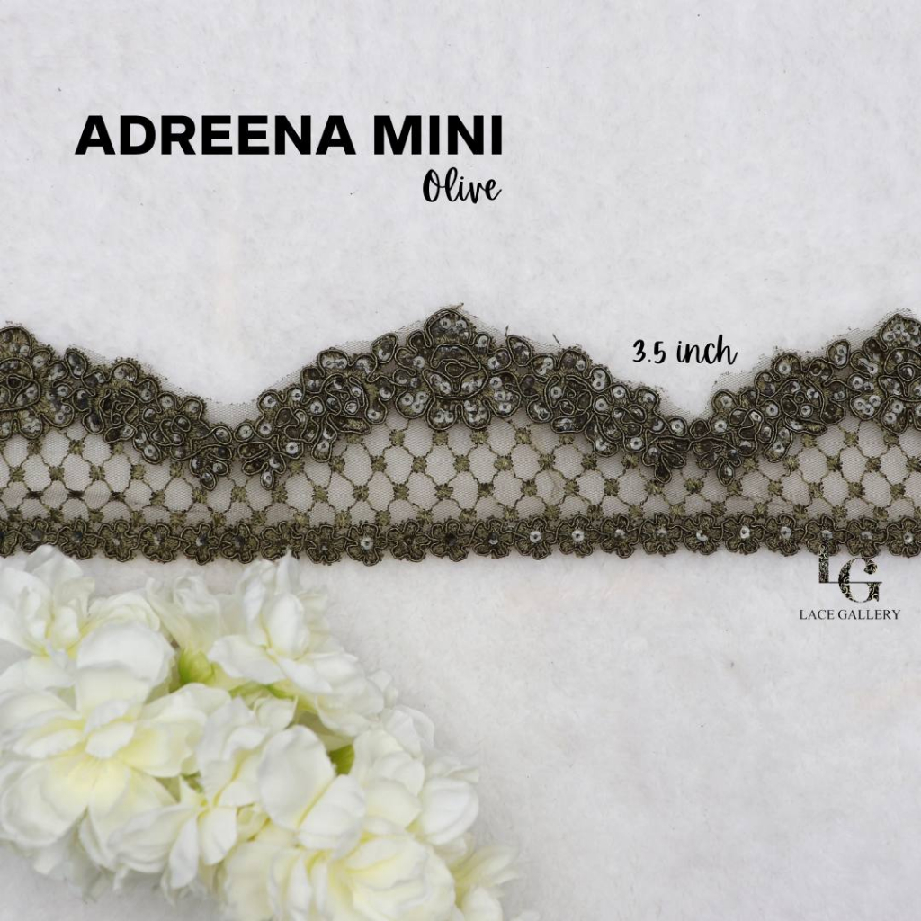 🔥 0.5M | ADREENA MINI BORDER LACE BAJU RENDA AKSESORI HIASAN PAKAIAN ...
