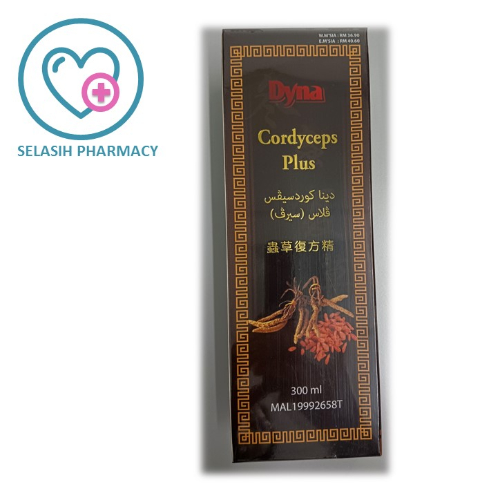 DYNA CORDYCEPS PLUS SYRUP 虫草复方精 300ml | Shopee Malaysia