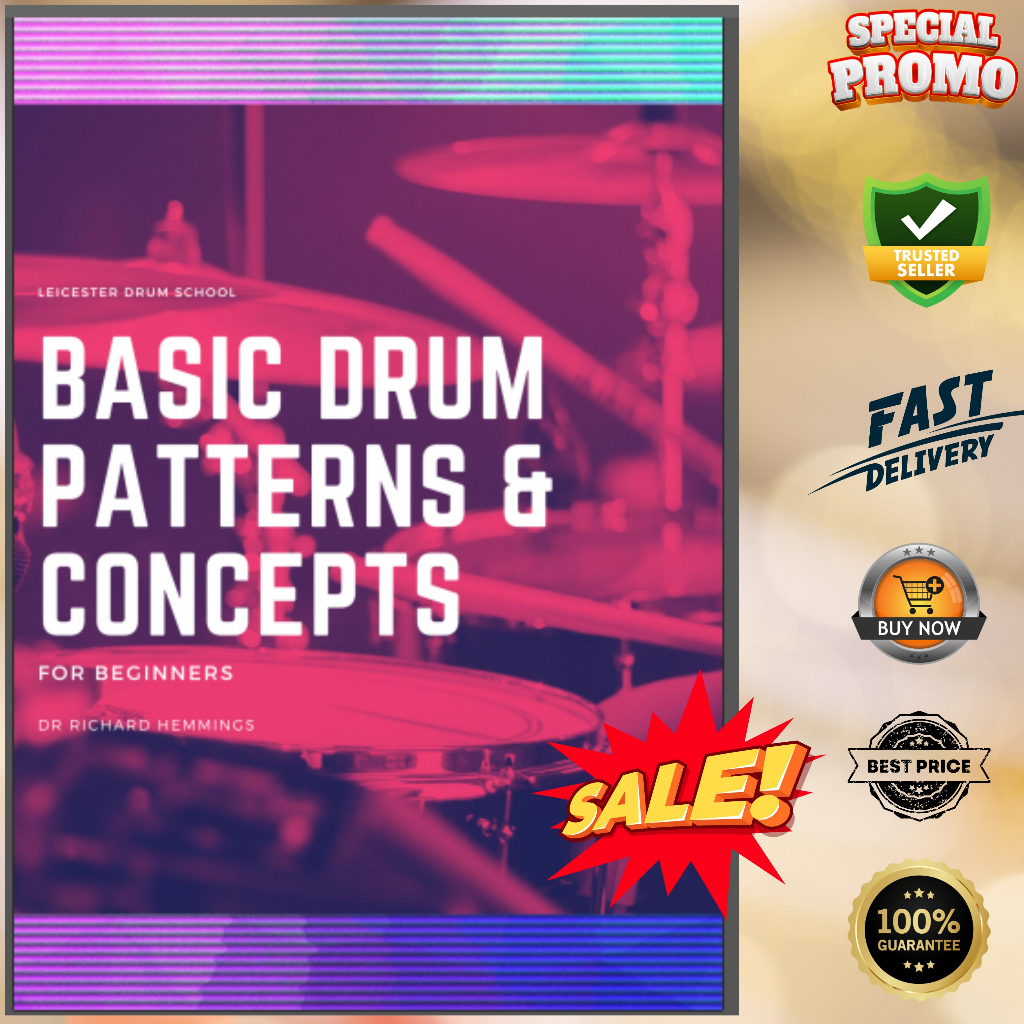 Basic Drum Patterns & Concepts for Beginner [Hot Promo] | Shopee Malaysia