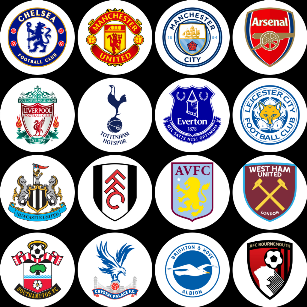 English Premier League Club Button Badge 58mm | Shopee Malaysia