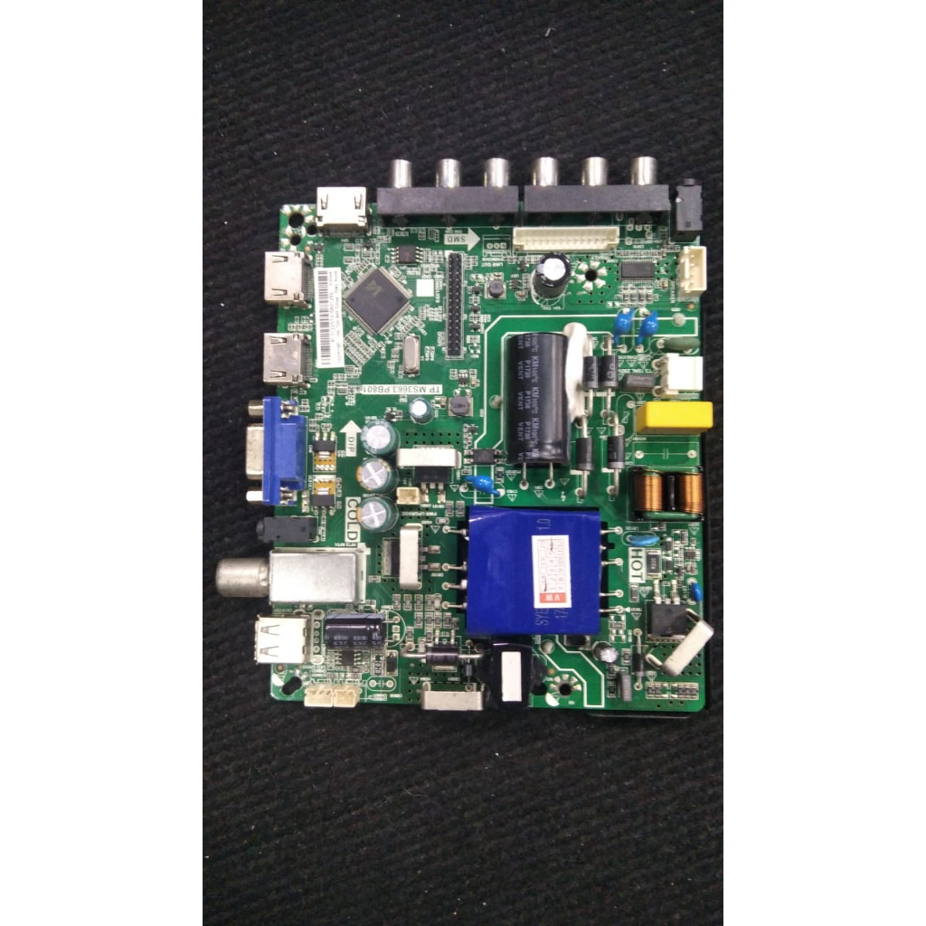 (1145) Isonic ICT-4308 Mainboard, Tcon, Tcon RIbbon, LVDS, Button. Used ...