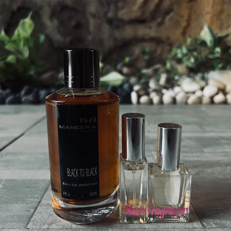 5ml/10ml Original Mancera Black to Black glass spray decant | Shopee ...