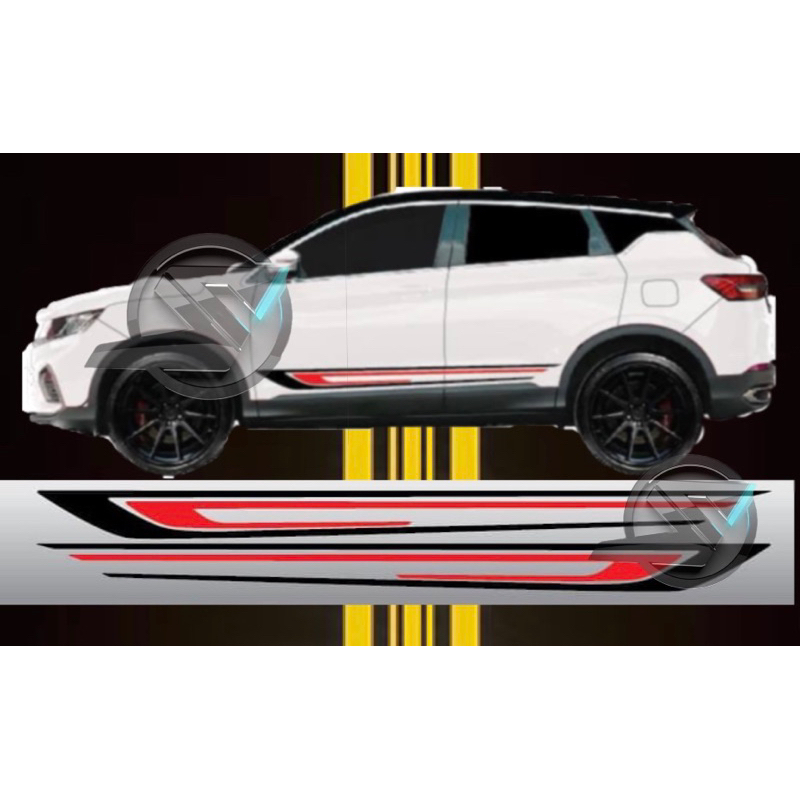 (Ready Stock) S1118# Proton X50 Car Body Sticker | Shopee Malaysia