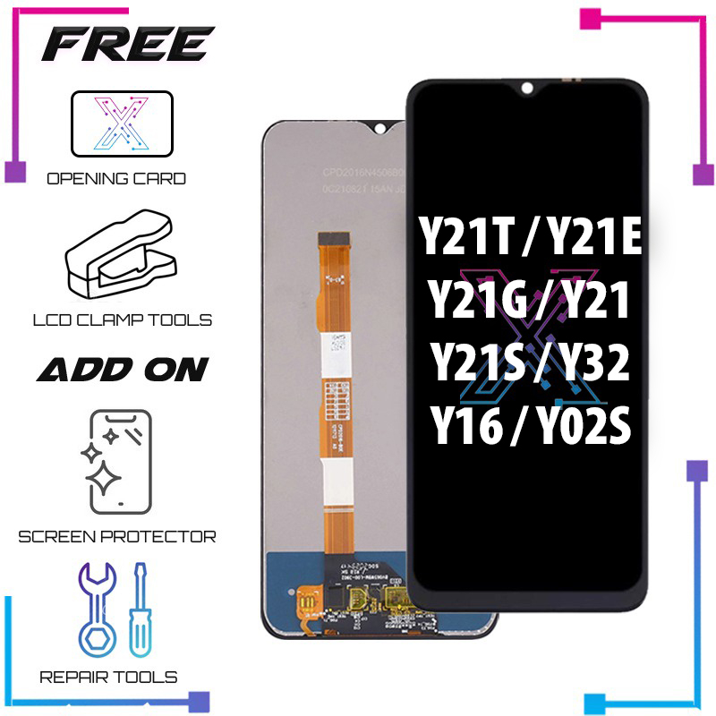 Lcd For Vivo Y21T / Y21 / Y21A / Y21E / Y21G / Y21S / Y32 / Y16 V2204 ...