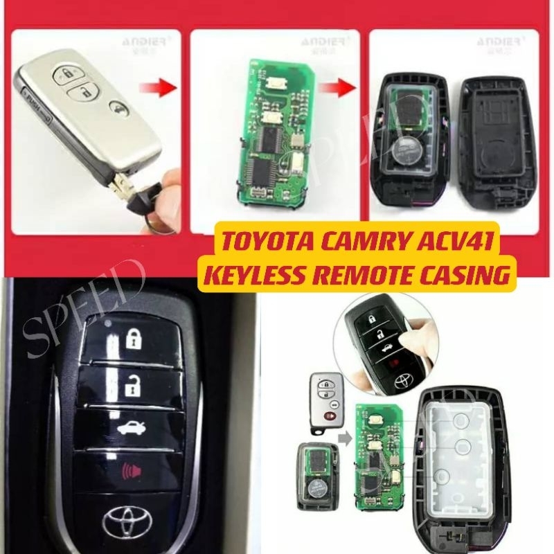 TOYOTA CAMRY ACV41 KEYLESS REMOTE CASING | Shopee Malaysia