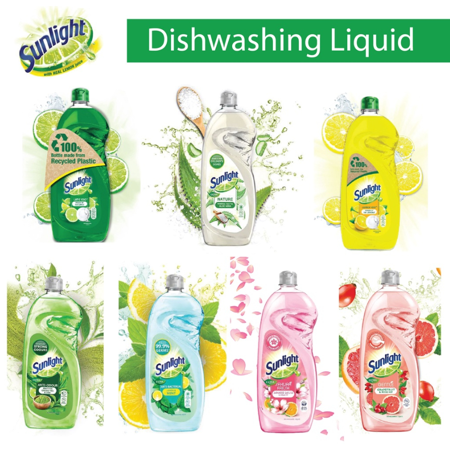 Sunlight Dishwashing Liquid - 1.35L/900/800ml | Shopee Malaysia