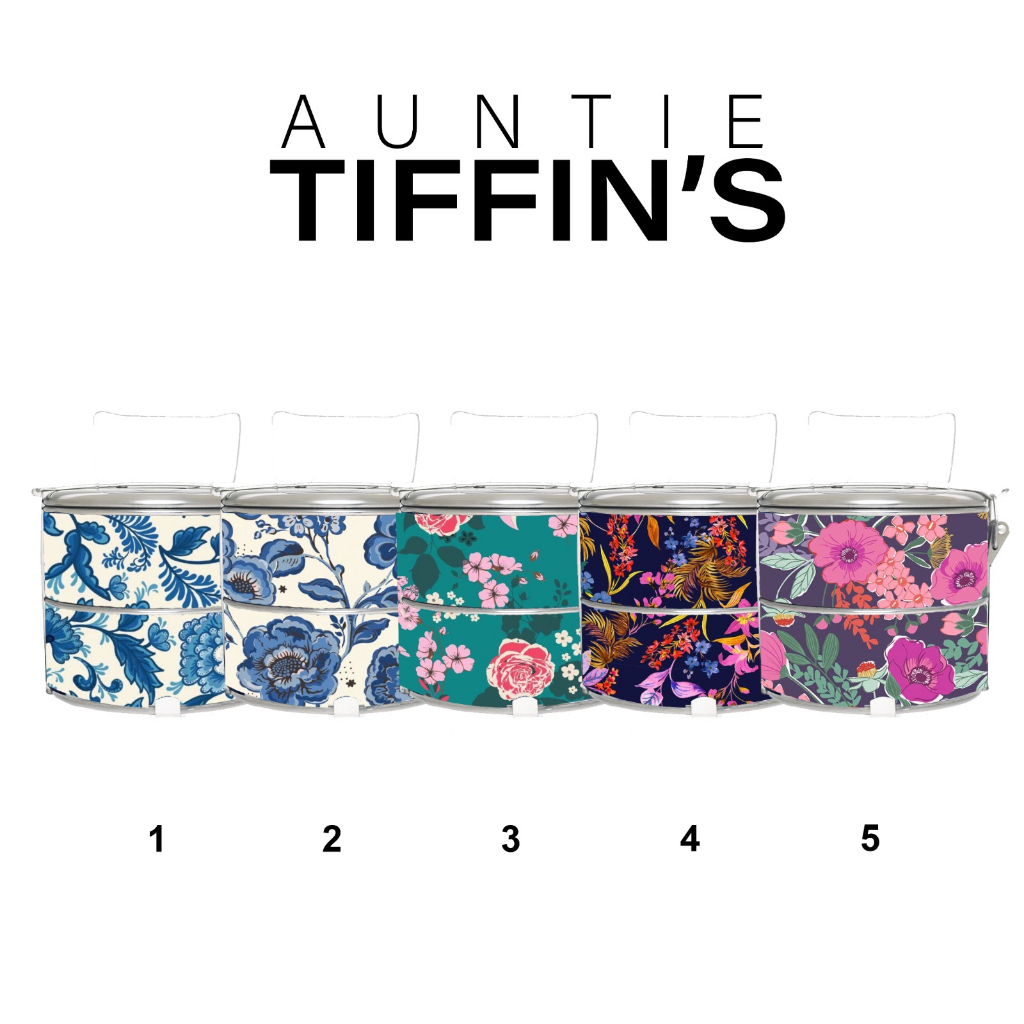 Tiffin Carrier 2 Tiers - Batik Boutique (PRE-ORDER) | Shopee Malaysia