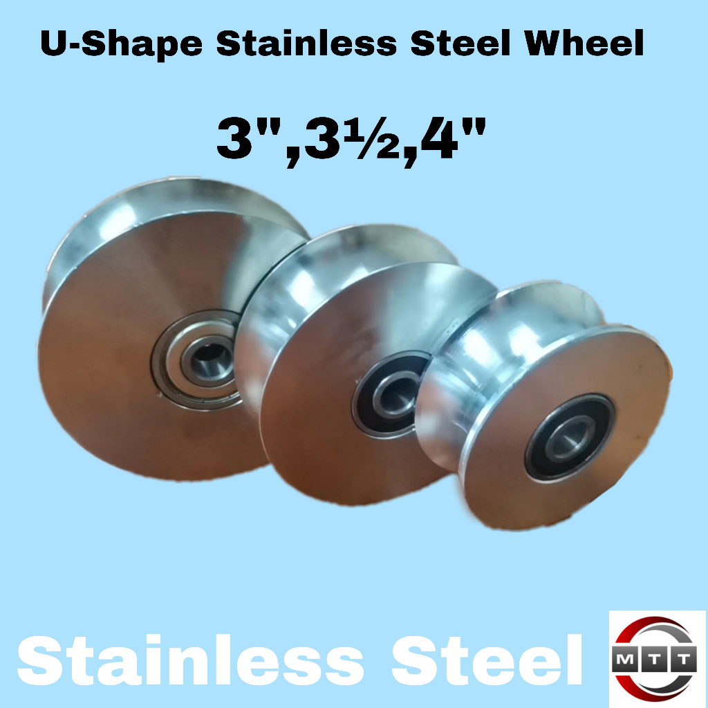 (STAINLESS STEEL) Gate roller pipe bearing roller sliding gate wheel ...