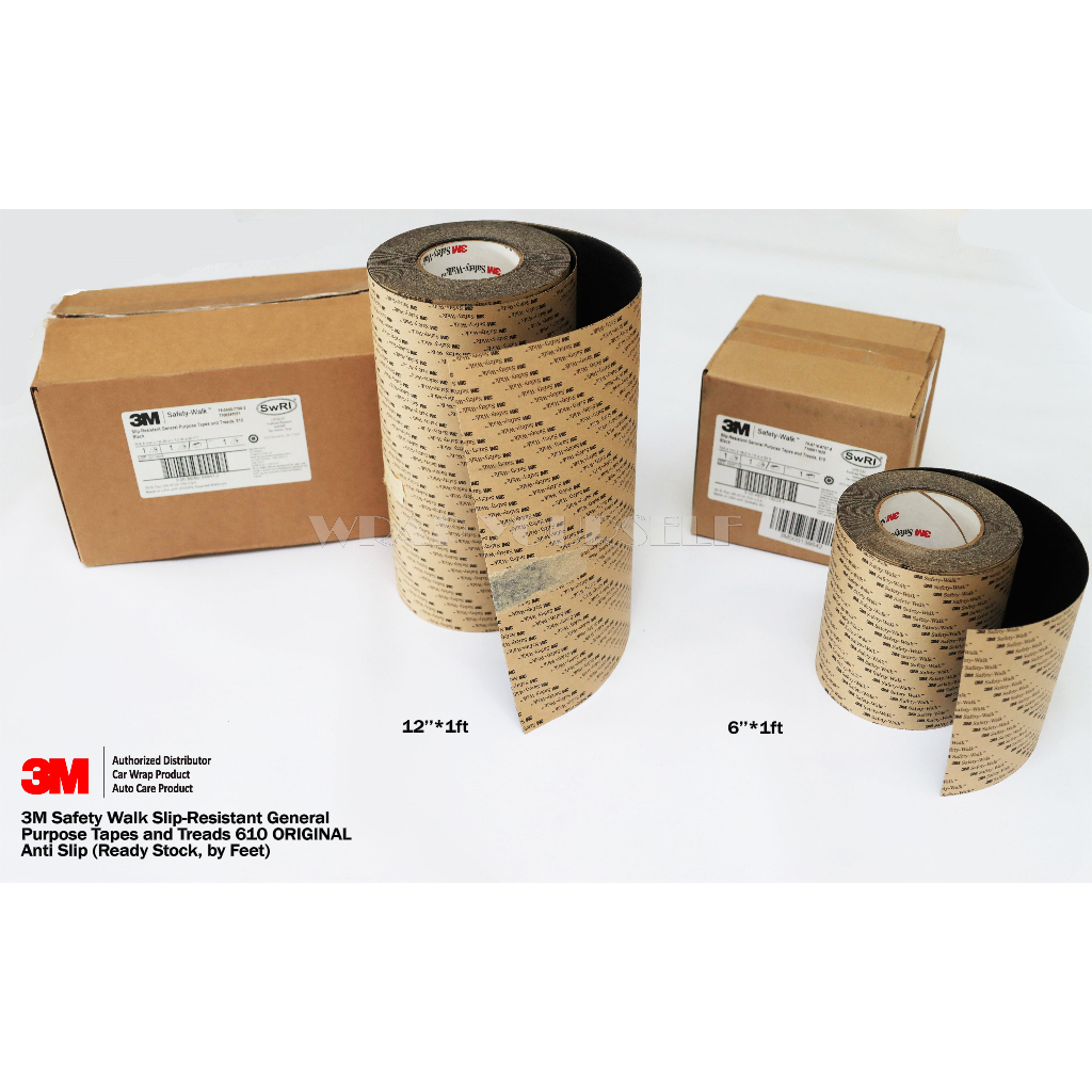 3M Safety Walk Slip-Resistant General Purpose Tapes and Treads 610 ORIGINAL Anti Slip (Ready ...