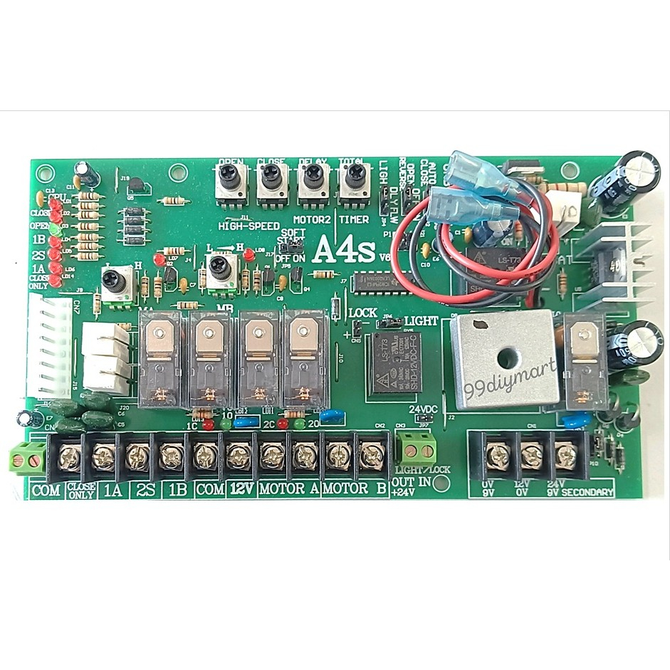 Autogate A4 (DC) Swing PCB Panel Automatic Gate (D'NOR 212K) | Shopee ...