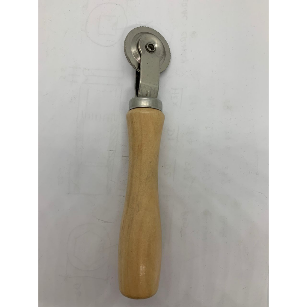 McWheel Tyre Repair Stitcher Tool with roller ball bearing with Wood ...
