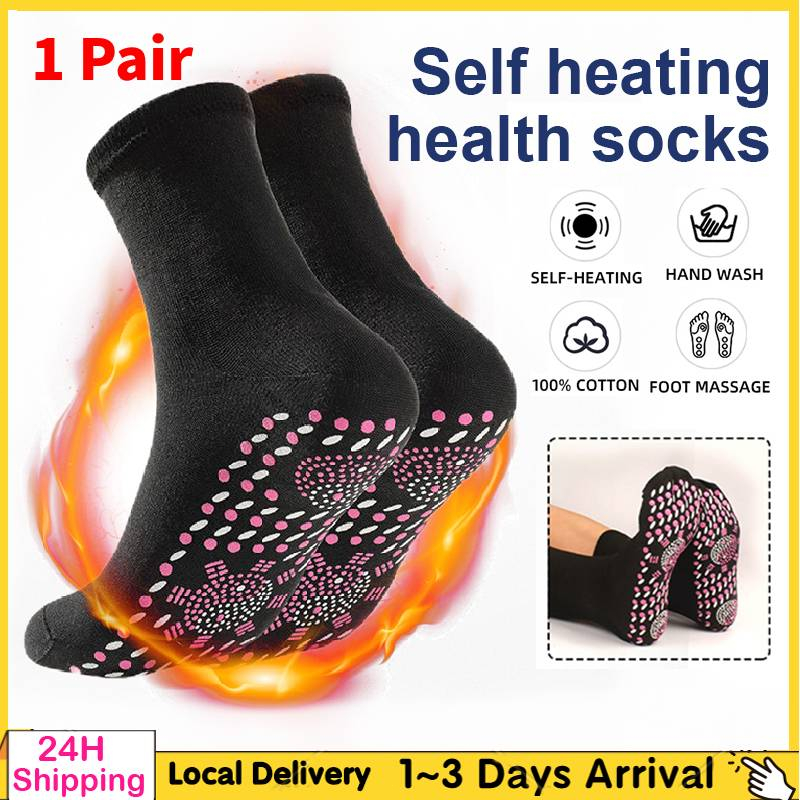 🔥Heat socks Unisex Stokin Muslimah Self Heating Health Care Socks ...