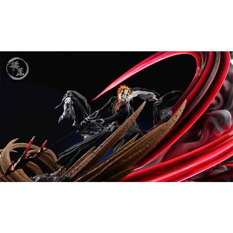 FlyLeaf Studio - Bleach - Bankai Kurosaki Ichigo Resin Statue GK Figure ...