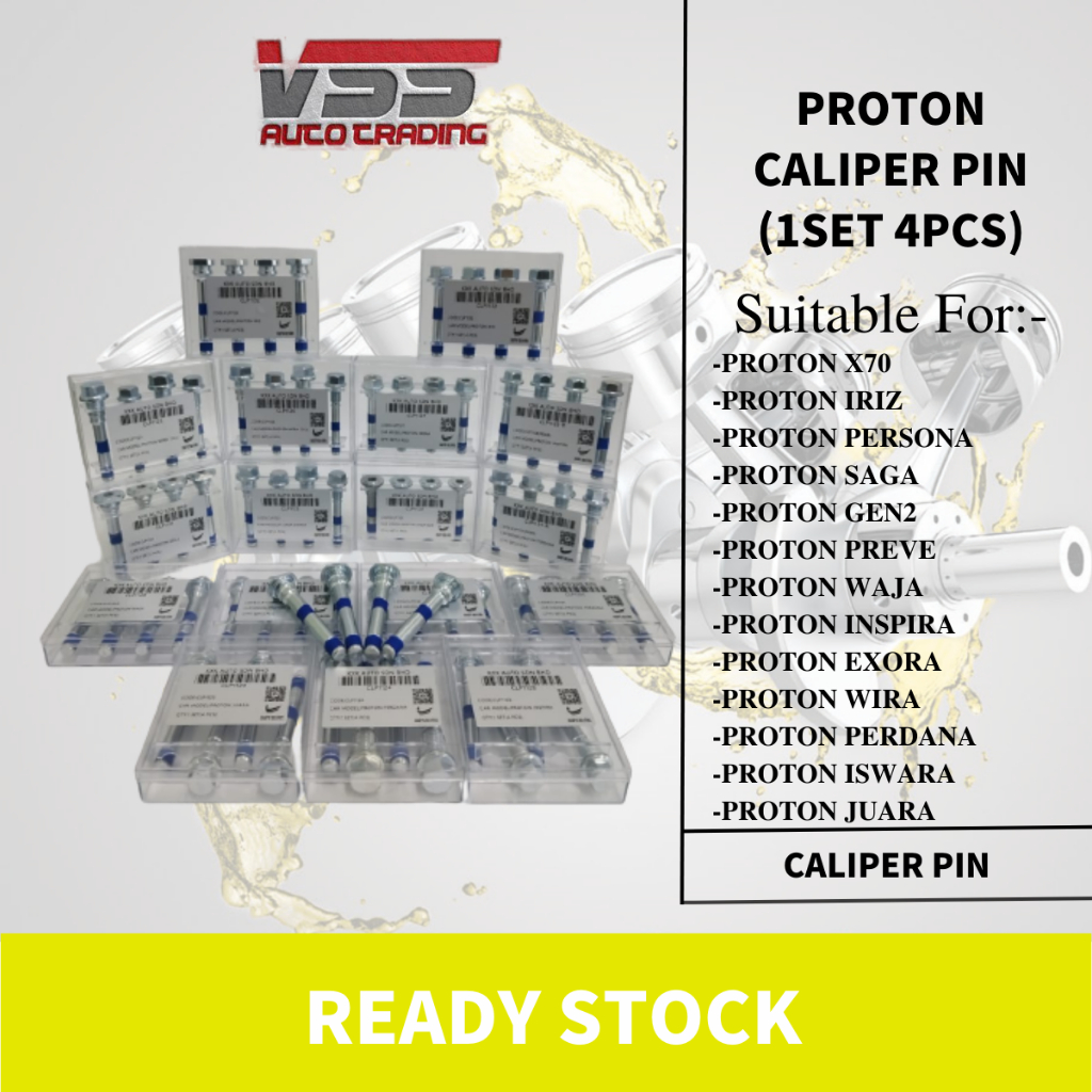 PROTON Caliper Pin FRONT SAGA BLM EXORA GEN2 INSPIRA IRIZ ISWARA JUARA ...