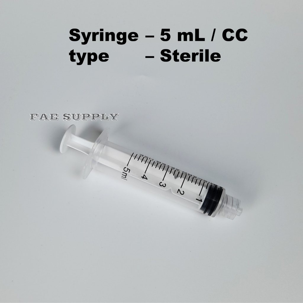 Syringe Picagari Luer Lock Luer slip MDA 1/3/5/10/20/50 mL/CC | Shopee Malaysia