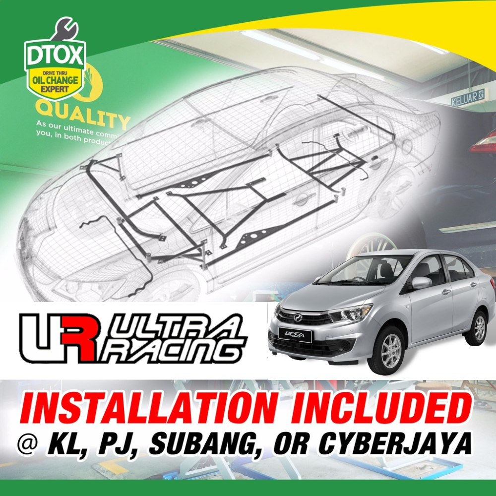 [Installation Provided] Perodua Bezza bars Ultra Racing - lifetime ...