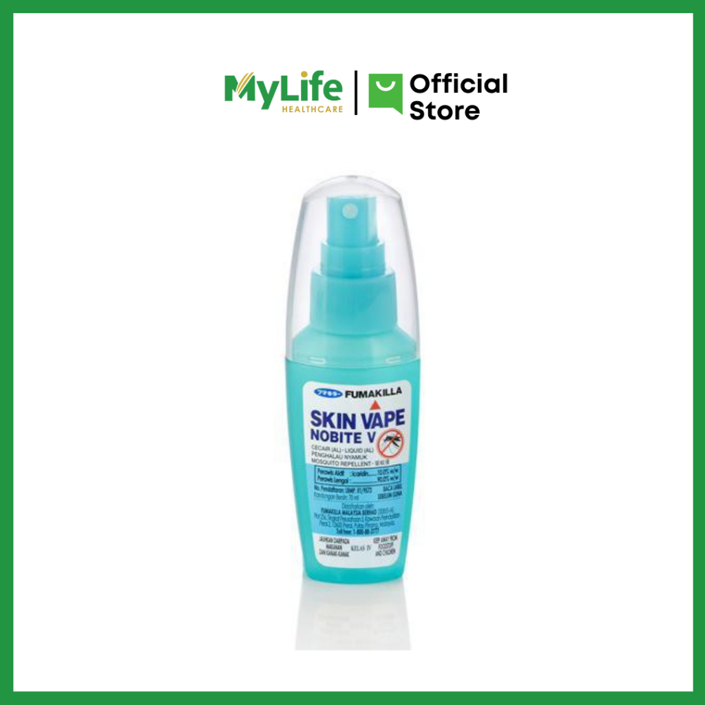 FUMAKILLA SKIN VAPE NOBITE V MOSQUITO REPELLENT 70ML | Shopee Malaysia