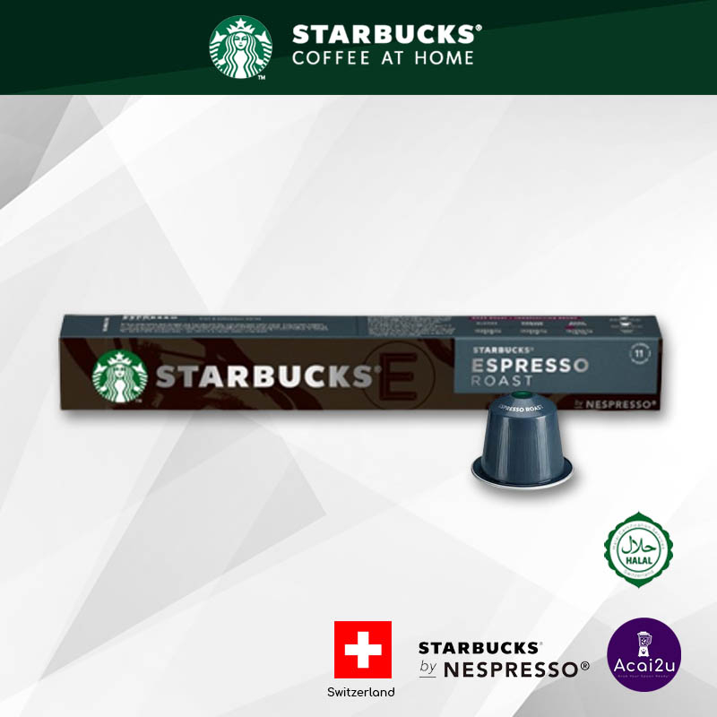 Starbucks Espresso Roast by Nespresso Dark Roast Coffee Capsules ... Starbucks Espresso Roast by Nespresso Dark Roast Coffee Capsules ...