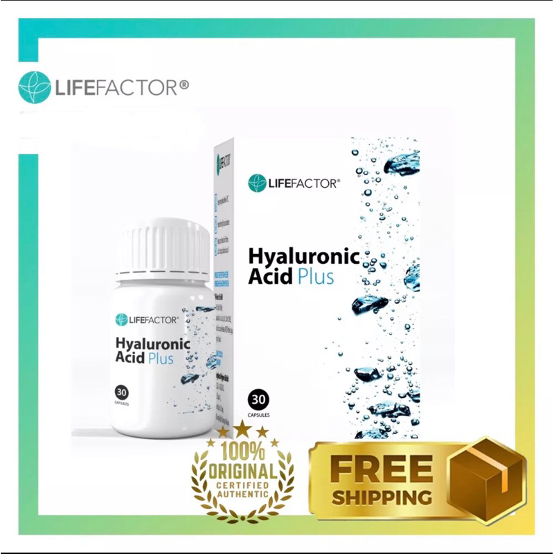 Life Factor Hyaluronic Acid Plus 30 caps exp 06/2026 Lifefactor ...