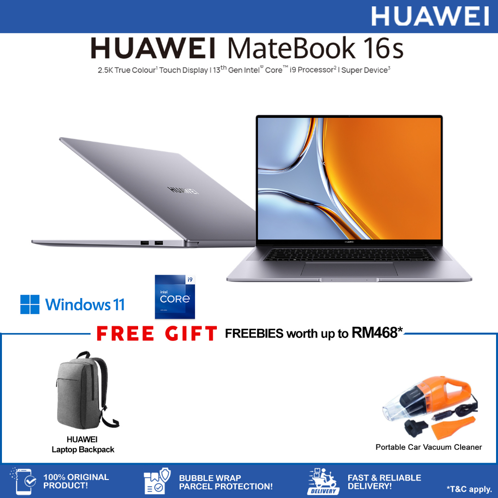 HUAWEI MateBook 16s | Intel i9 13th gen | 16GB+1TB | Windows 11 Home ...