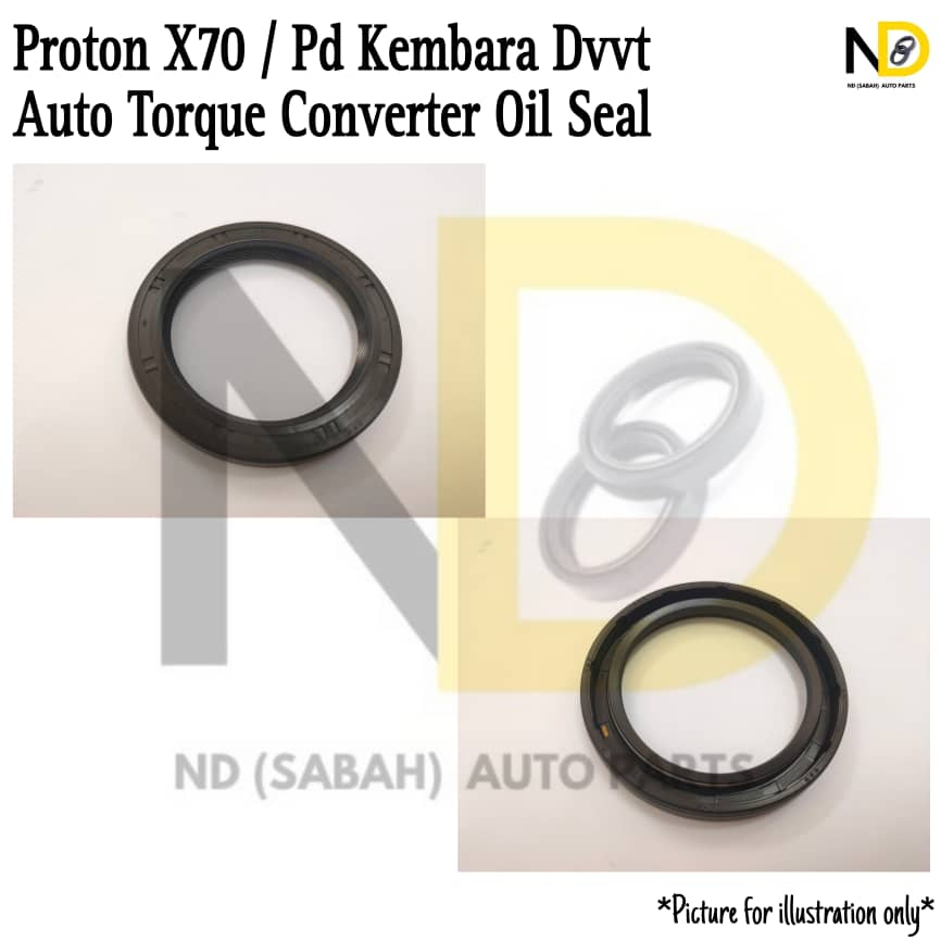 PROTON X70 / PERODUA KEMBARA DVVT AUTO TORQUE CONVERTER OIL SEAL BHH722 ...