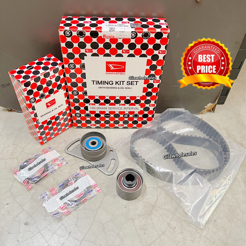 Daihatsu Delta DV57 Rocky Timing Belt Kit Set 108RU32 13568-87380-000 ...