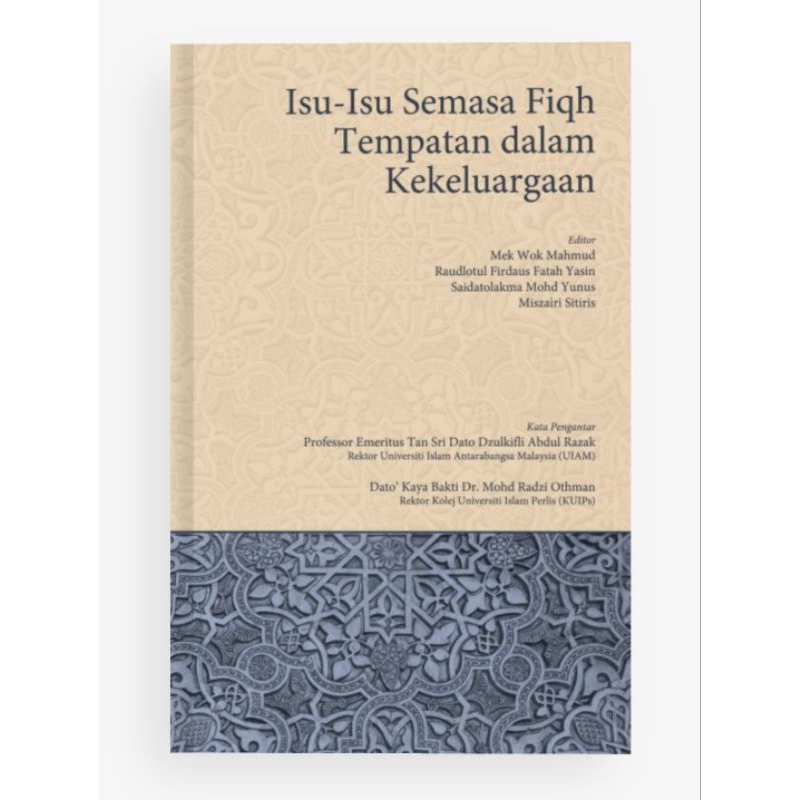 Isu-isu Semasa Fiqh Tempatan Dalam Kekeluargaan | Shopee Malaysia