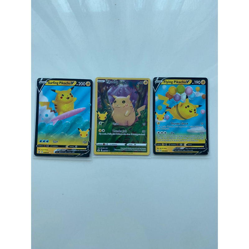 Pokémon's 25th Anniversary Pikachu Set | Shopee Malaysia