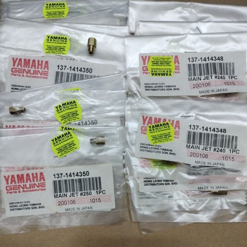 RXZ MAIN JET 100% ORIGINAL YAMAHA JAPAN | Shopee Malaysia