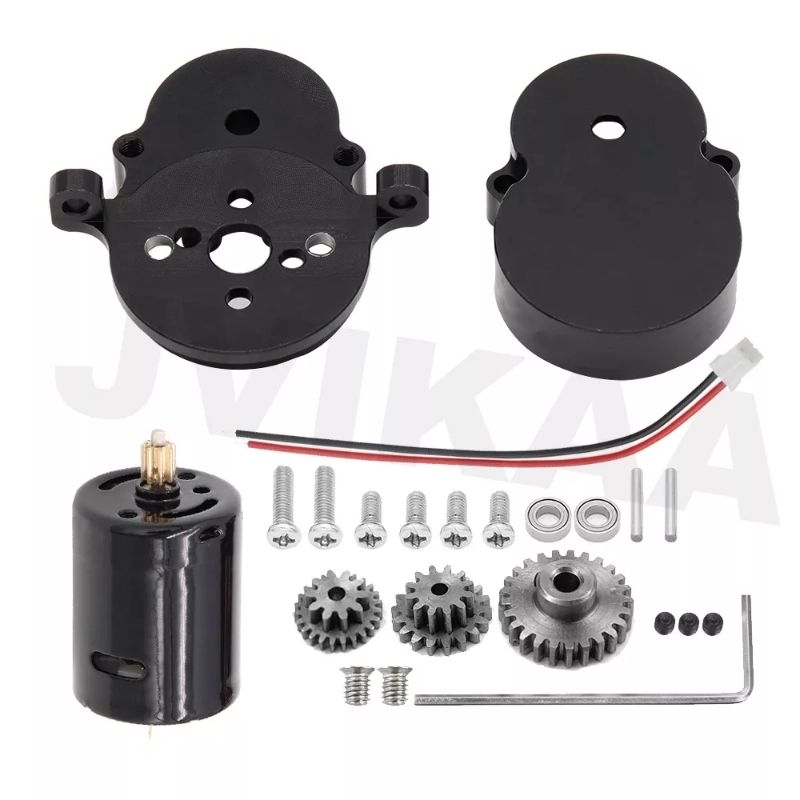 wpl D12 full set metal gearbox with motor | Shopee Malaysia