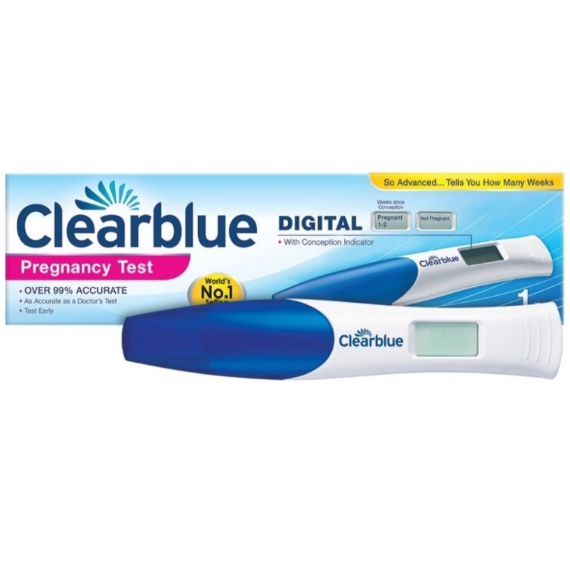 CLEARBLUE PREGNANCY TEST WITH WEEKS INDICATOR 1S | Shopee Malaysia