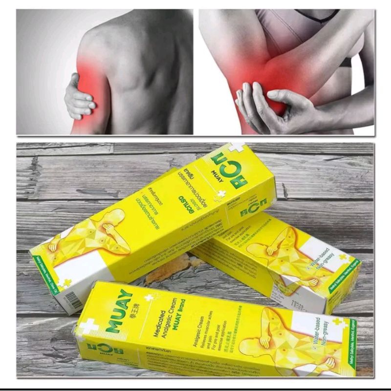 Original Thailand Muay Analgesic Balm Medical Pain Relieving Cream ...