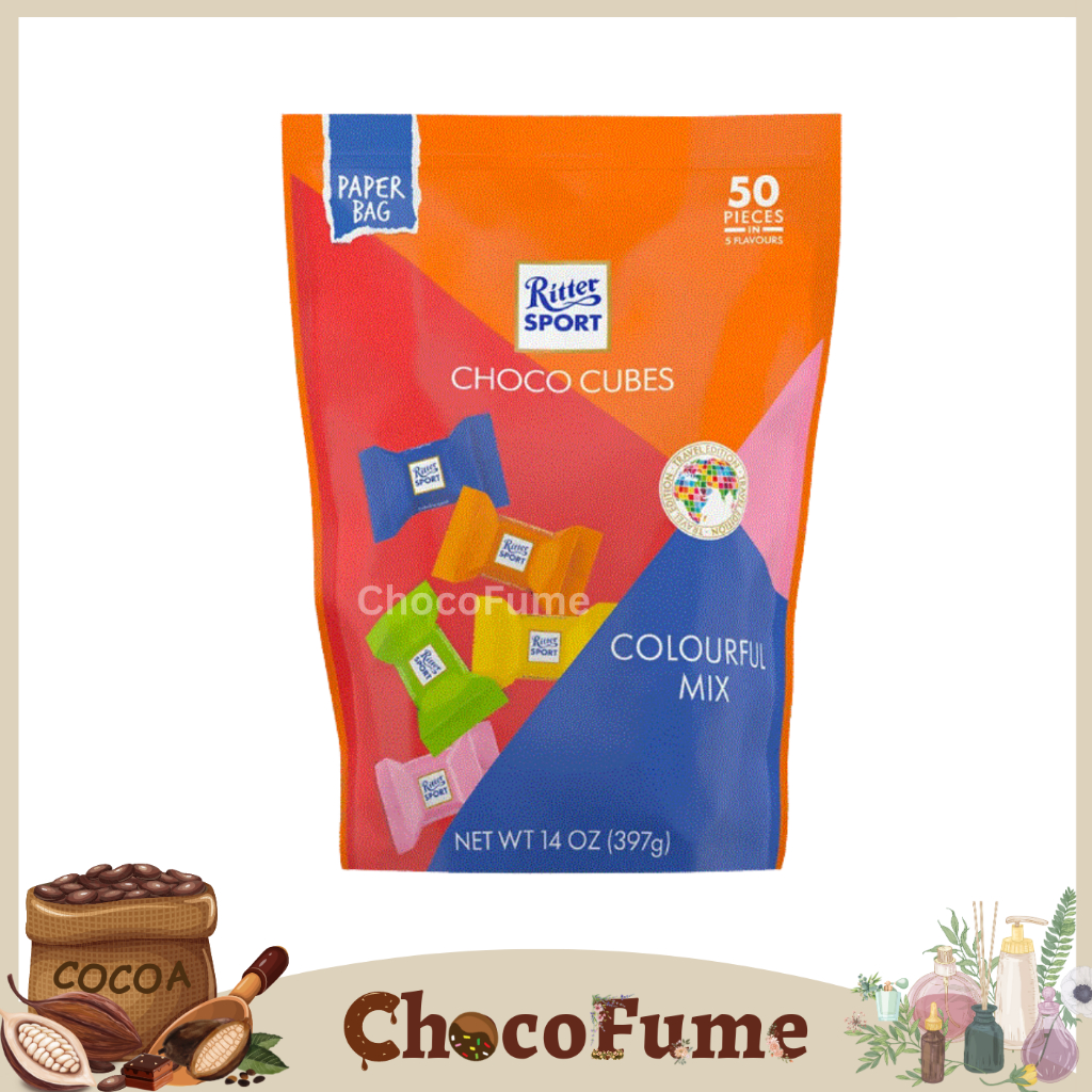 Ritter Sport Choco Cubes Pouch 397g | Shopee Malaysia