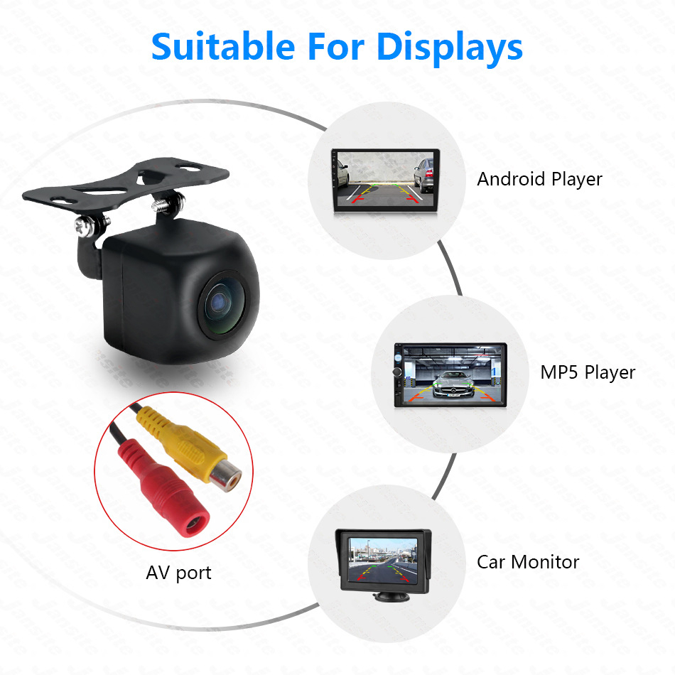 Car Reversing Camera Car Universal LED Night Vision Reversing Camera ...
