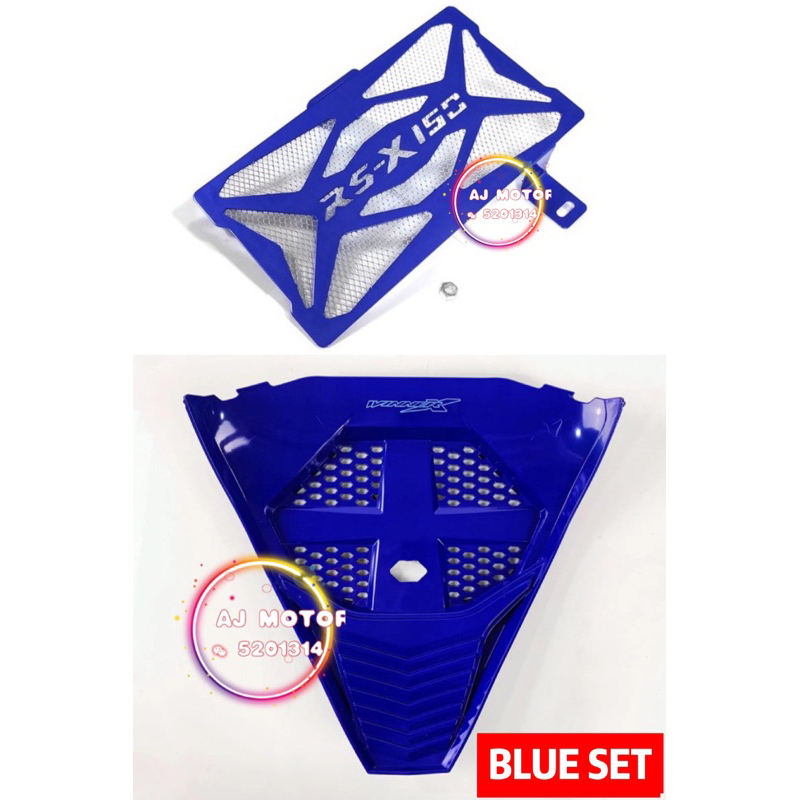 HONDA RSX150 WINNER-X RADIATOR NET ALLOY / ENGINE COVER CARBON RSX 150 ...