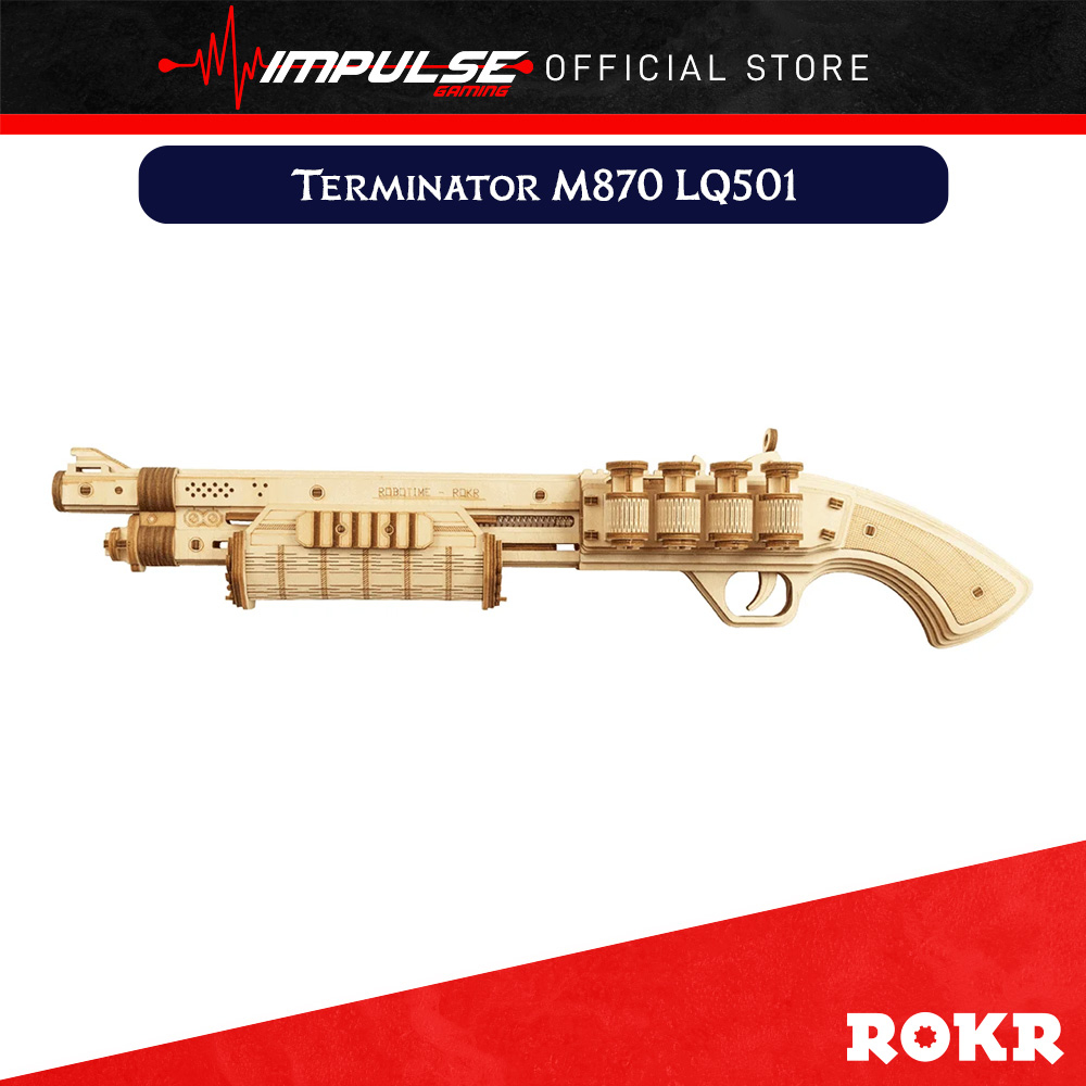 Robotime ROKR Terminator M870 LQ501 | Shopee Malaysia