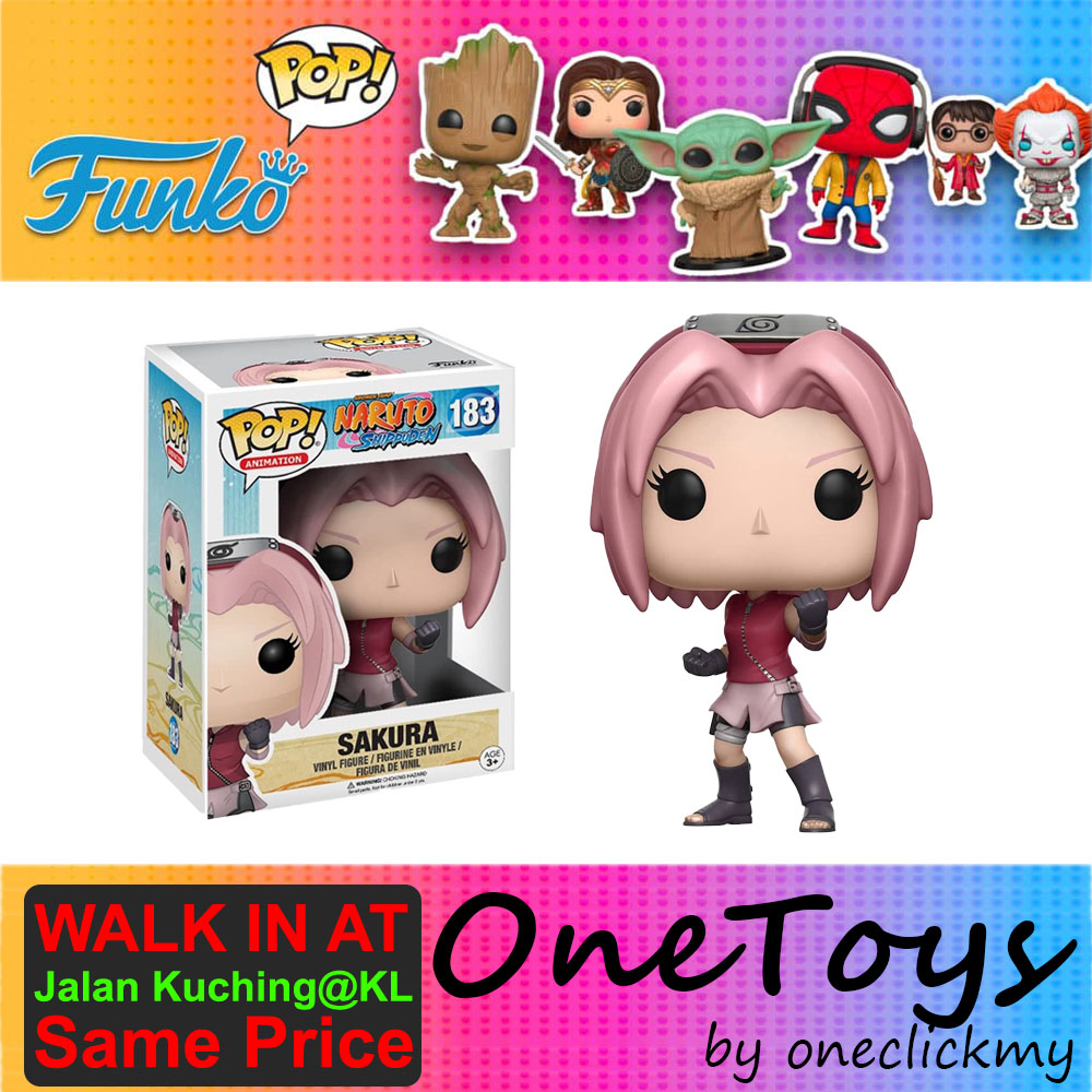 READY STOCK In Malaysia Original Funko Pop! Naruto Sakura Pop! Vinyl ...