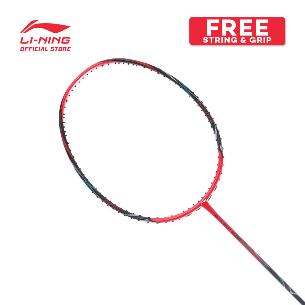 LI-NING Bladex 800 Badminton Racquet - Black/Red AYPR64-1/AYPR266-1 ...