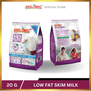 Anglomac Low Fat Skim Milk Sachet 20G (20 Sachets) | Shopee Malaysia