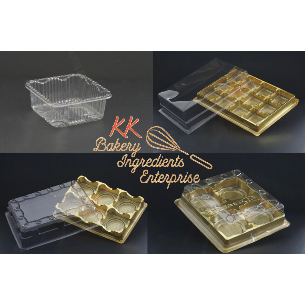 🔥Ready Stock🔥10pcs Variety Mooncake Case Packaging with cover 现货月饼托 ...
