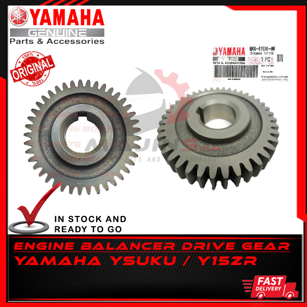Y15 Y15ZR YSUKU R15 ENGINE BALANCER DRIVE GEAR 100% ORIGINAL YAMAHA BK6 ...