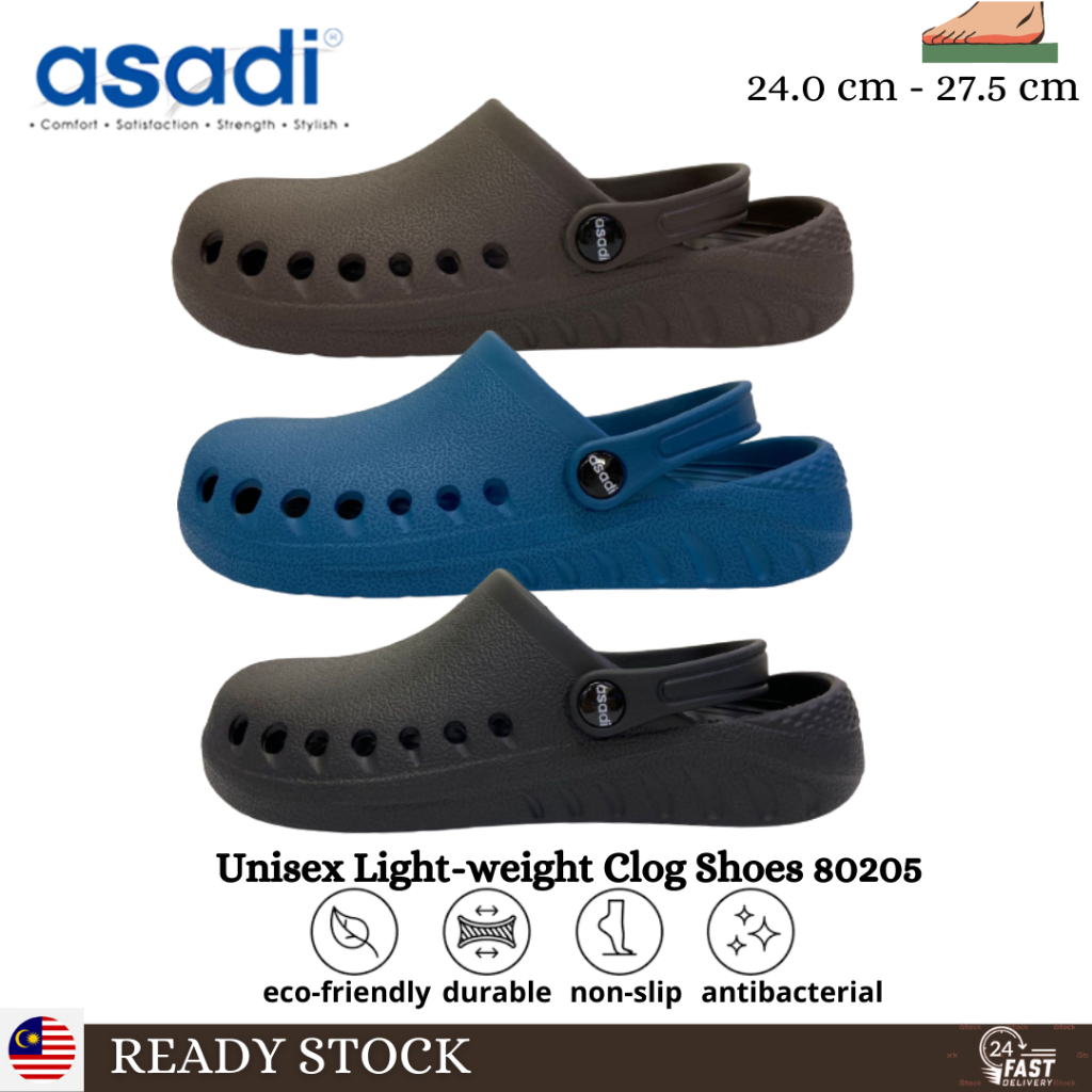 ASADI Men Clog Shoe MSAY-80205 | Kasut Lelaki Clog ASADI [Ready Stock ...