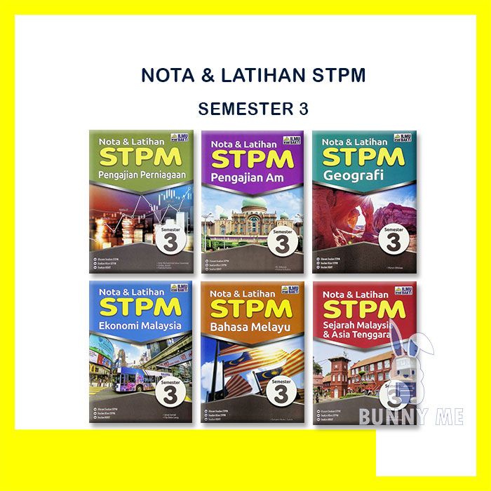 [bunny] 2023 Buku Latihan Nota And Latihan Stpm Semester 3 Ilmu Bakti