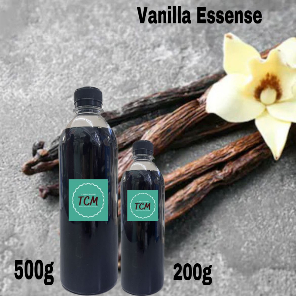 [Ready Stock][Halal] Vanilla Essence/Esen Vanila 200g 500g | Shopee ...