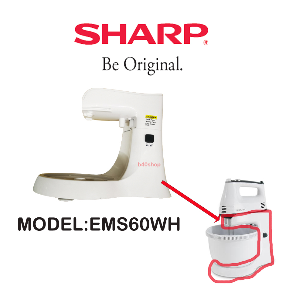 Sharp Stand Mixer Standee EMS60WH EM-S60WH | Shopee Malaysia