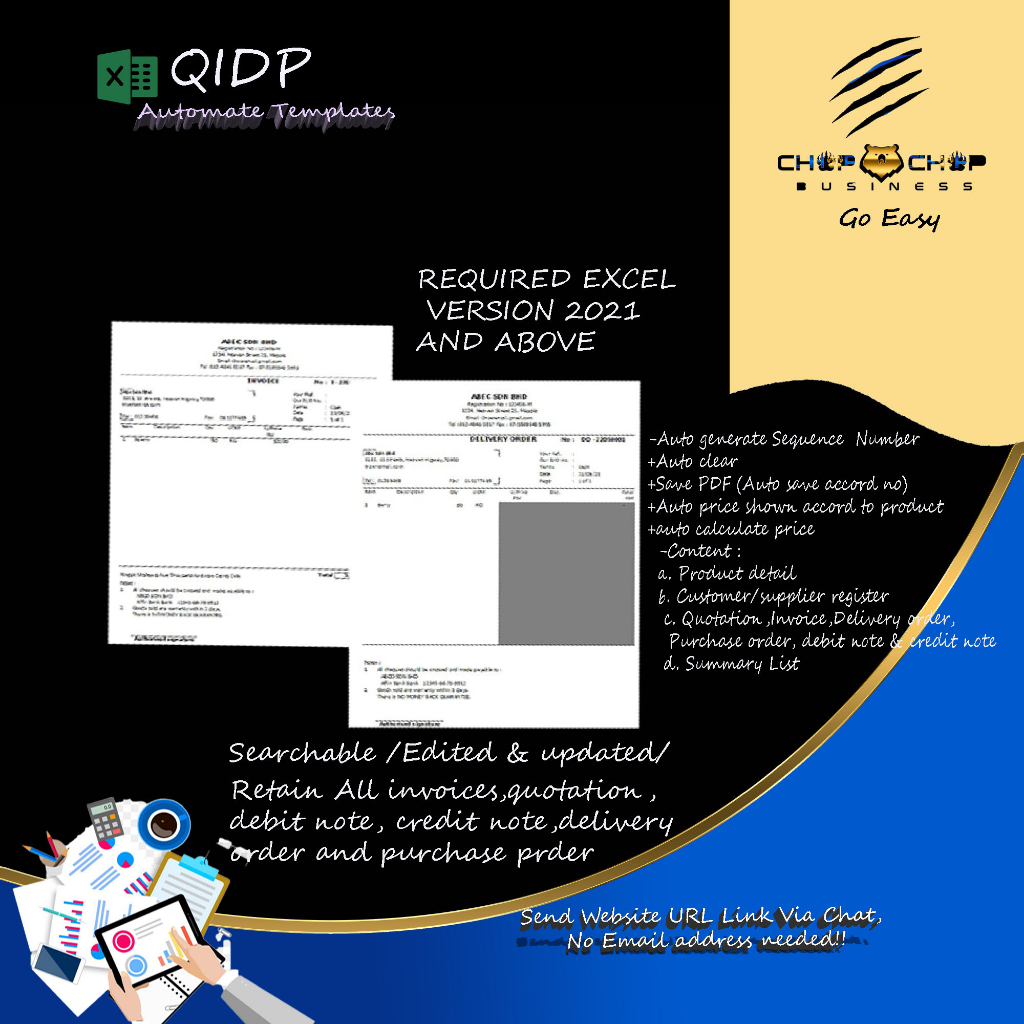 QIDP- Quotation, Invoice,Delivery Order,debit note,credit note and ...
