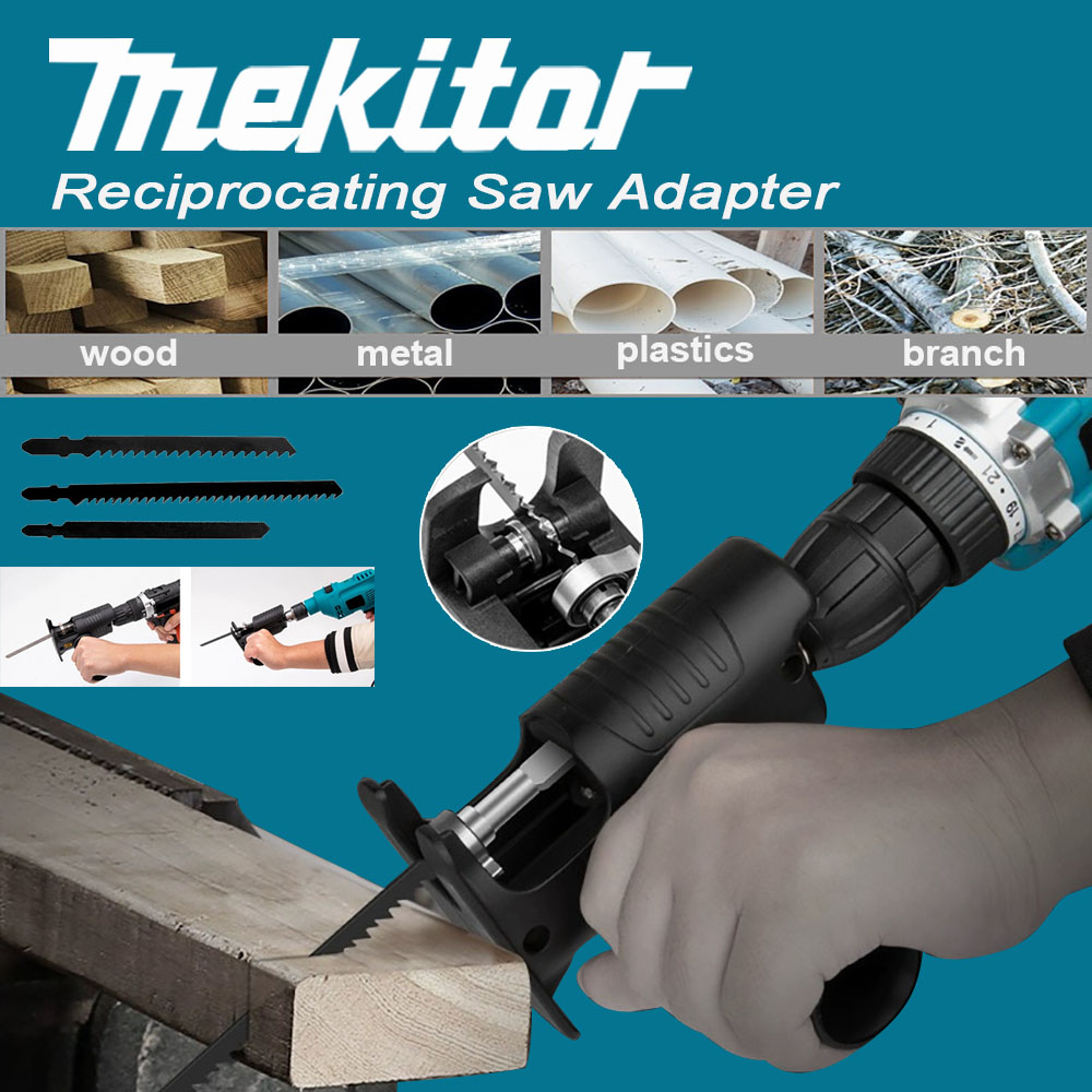 Mekitor drill jigsaw adapter drill saw converter electric Hand Drill ...